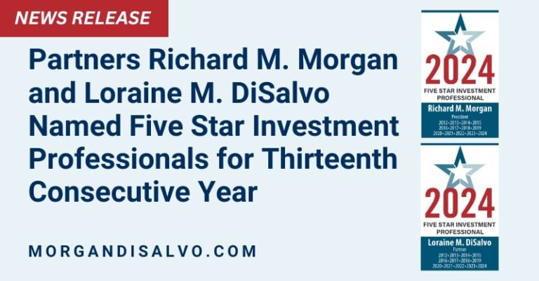Morgan & DiSalvo, P.C., Partners Richard M. Morgan and Loraine M ...