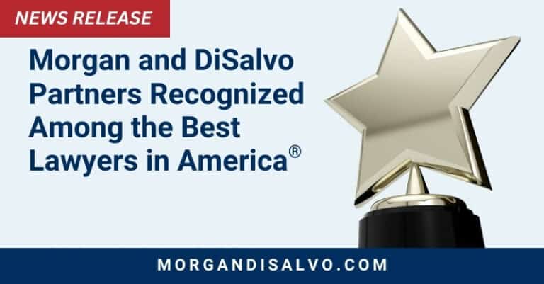 Morgan and DiSalvo Partners Recognized Among the Best Lawyers in America® - Morgan and DiSalvo, P.C.